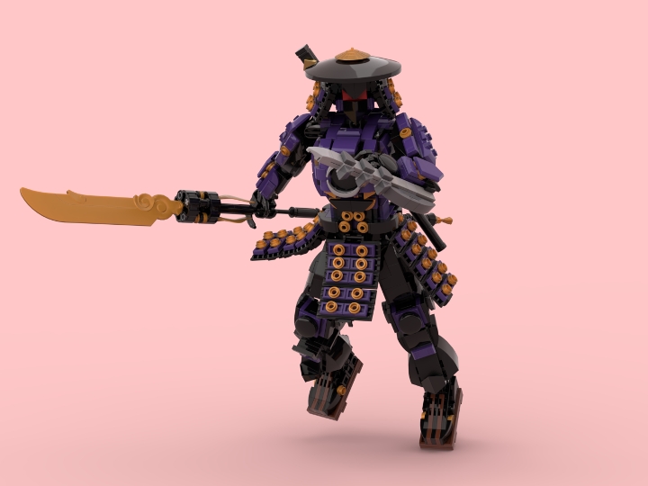 Spectre Shogun mech from BrickLink Studio [BrickLink]