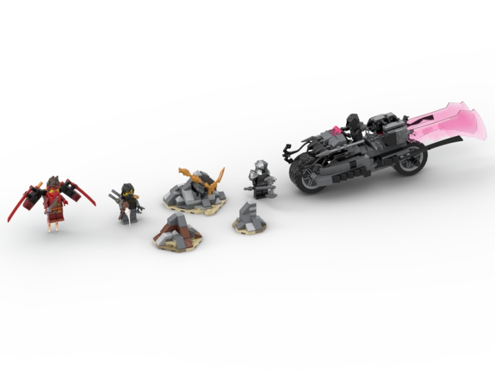 Corrupted Oni Cycle from BrickLink Studio [BrickLink]