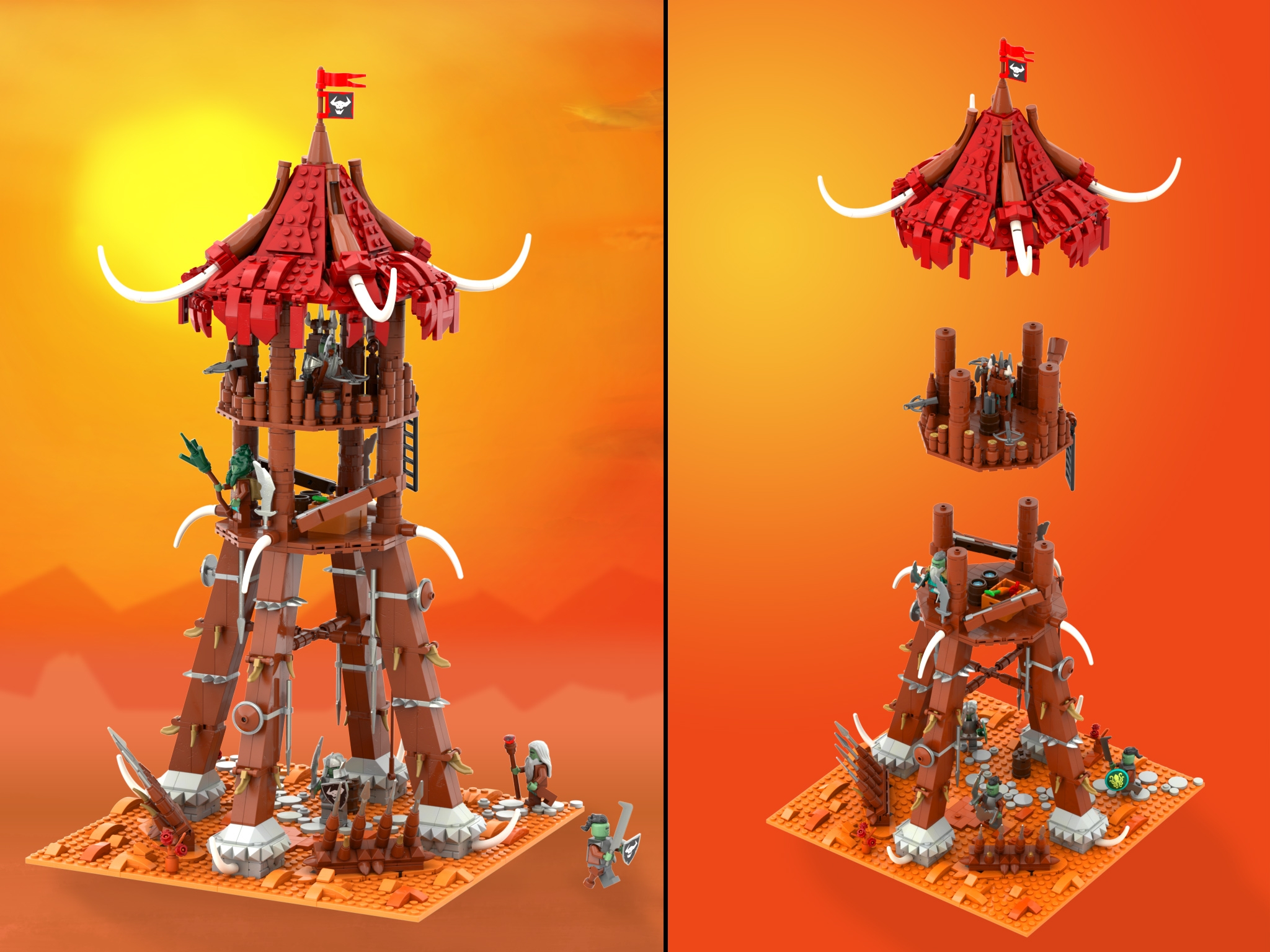 [Orc Watchtower] [BrickLink]
