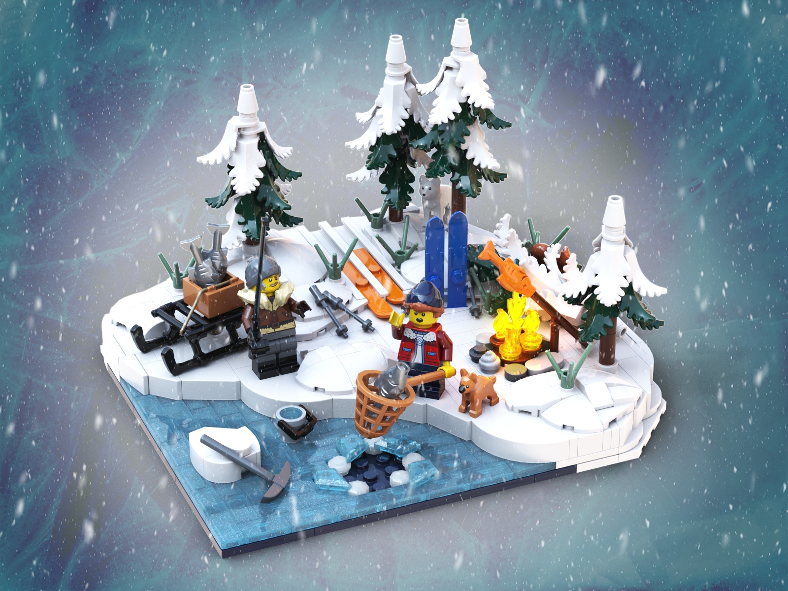 [Ice Fishing] [BrickLink]