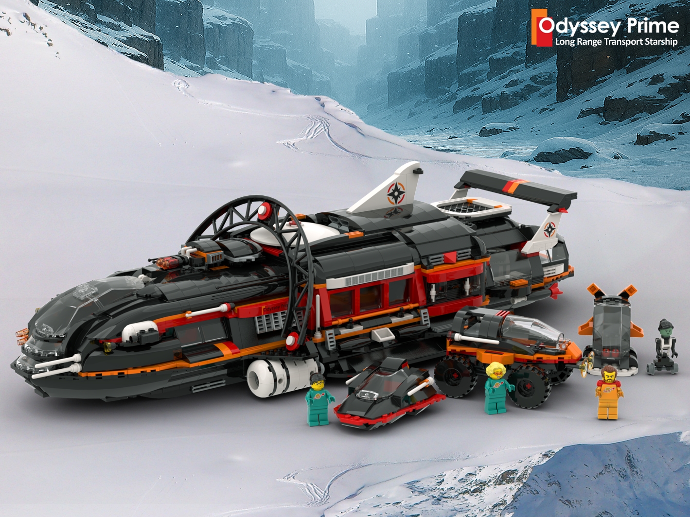 [Odyssey Prime Space Cruiser] [BrickLink]