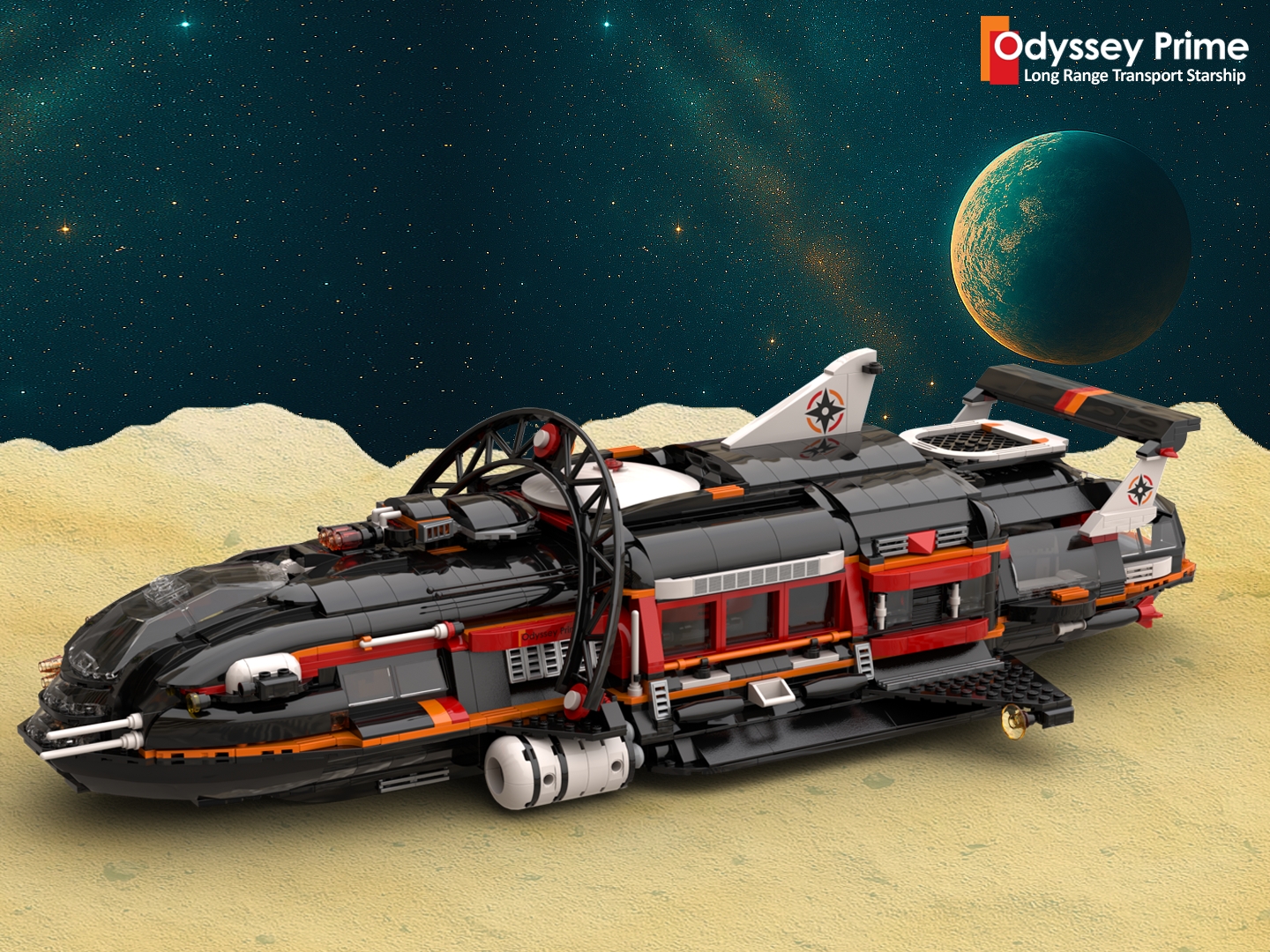 [Odyssey Prime Space Cruiser] [BrickLink]