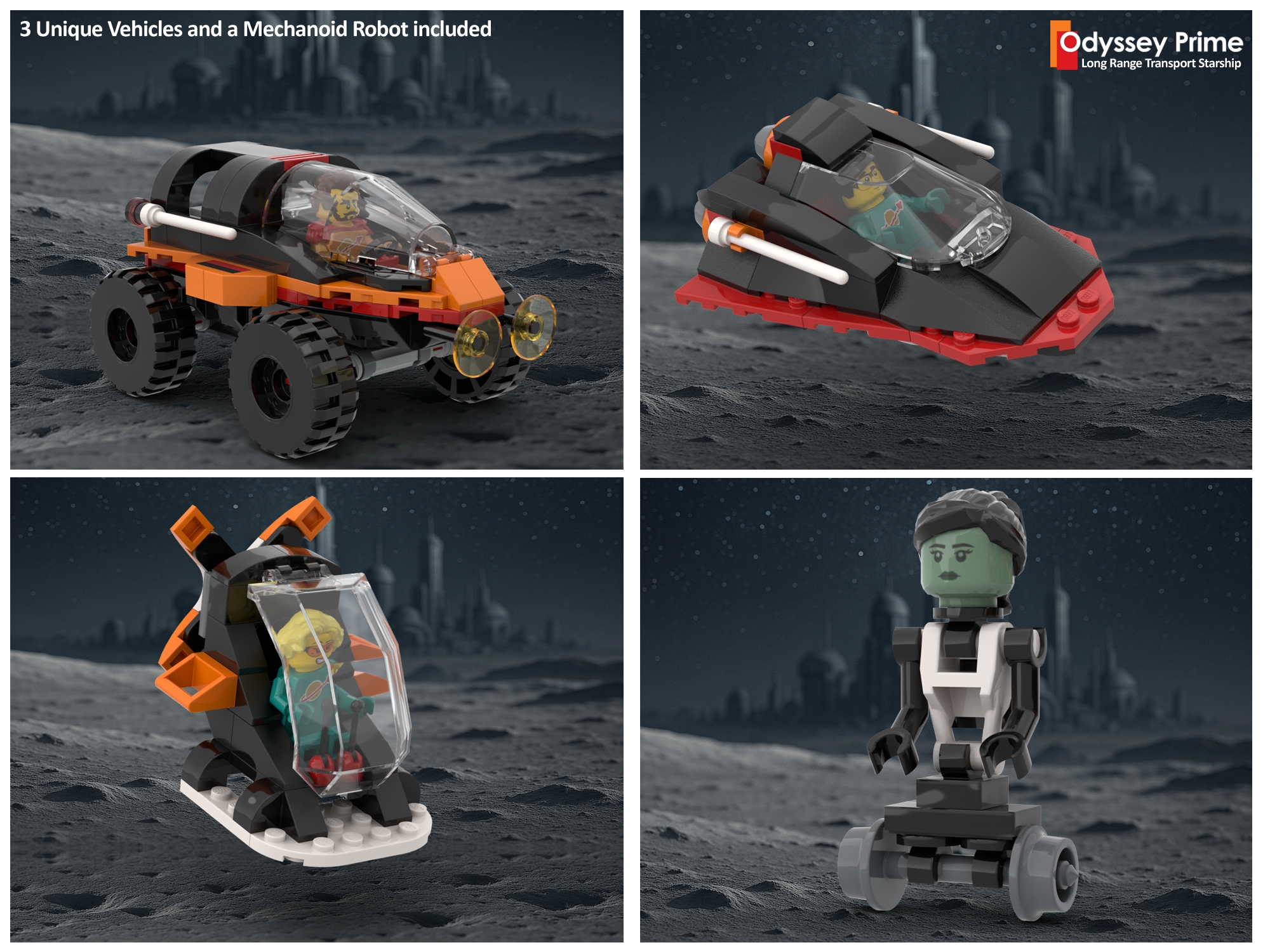 [Odyssey Prime Space Cruiser] [BrickLink]