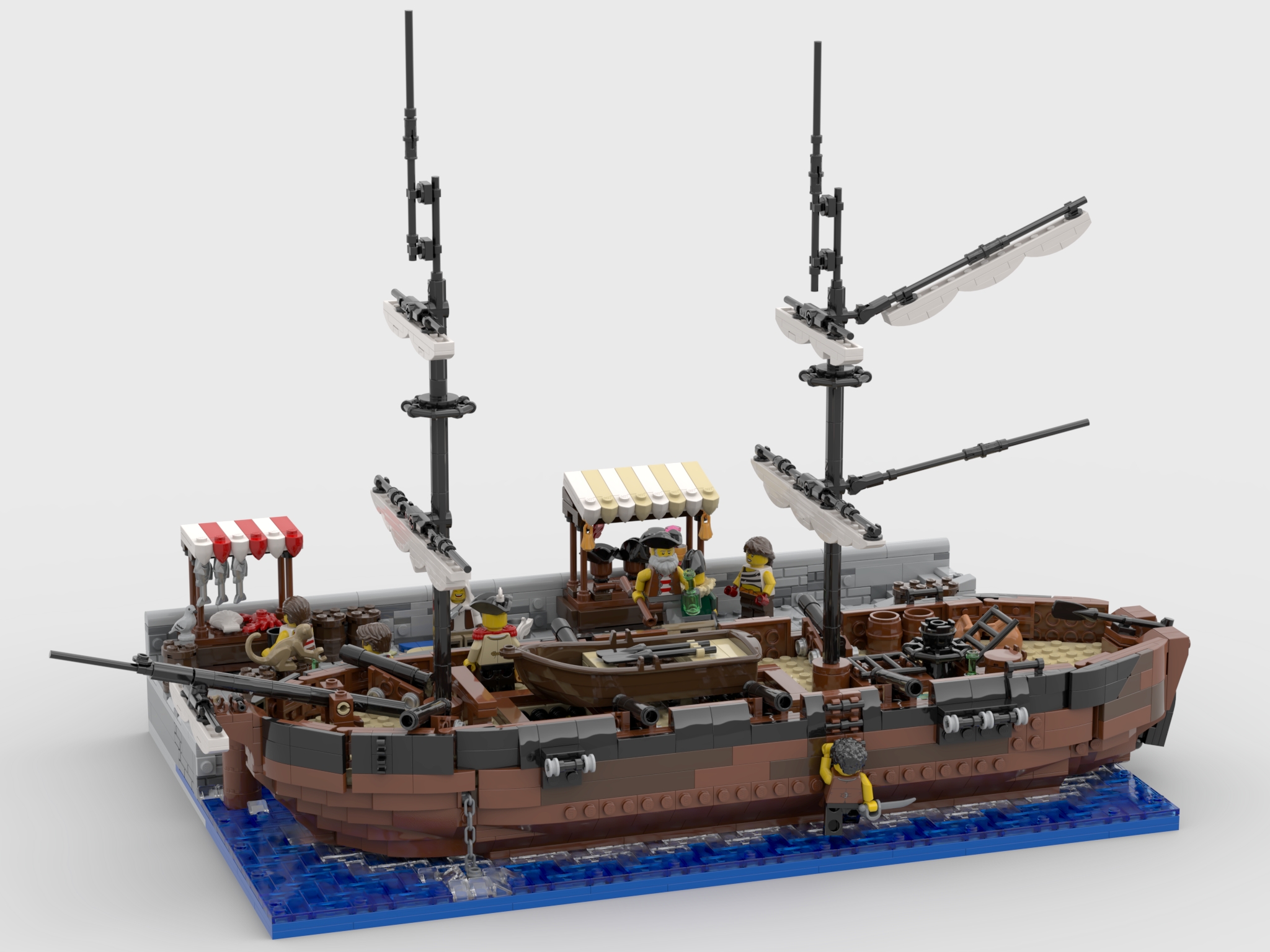 [Ship loading at the port] [BrickLink]