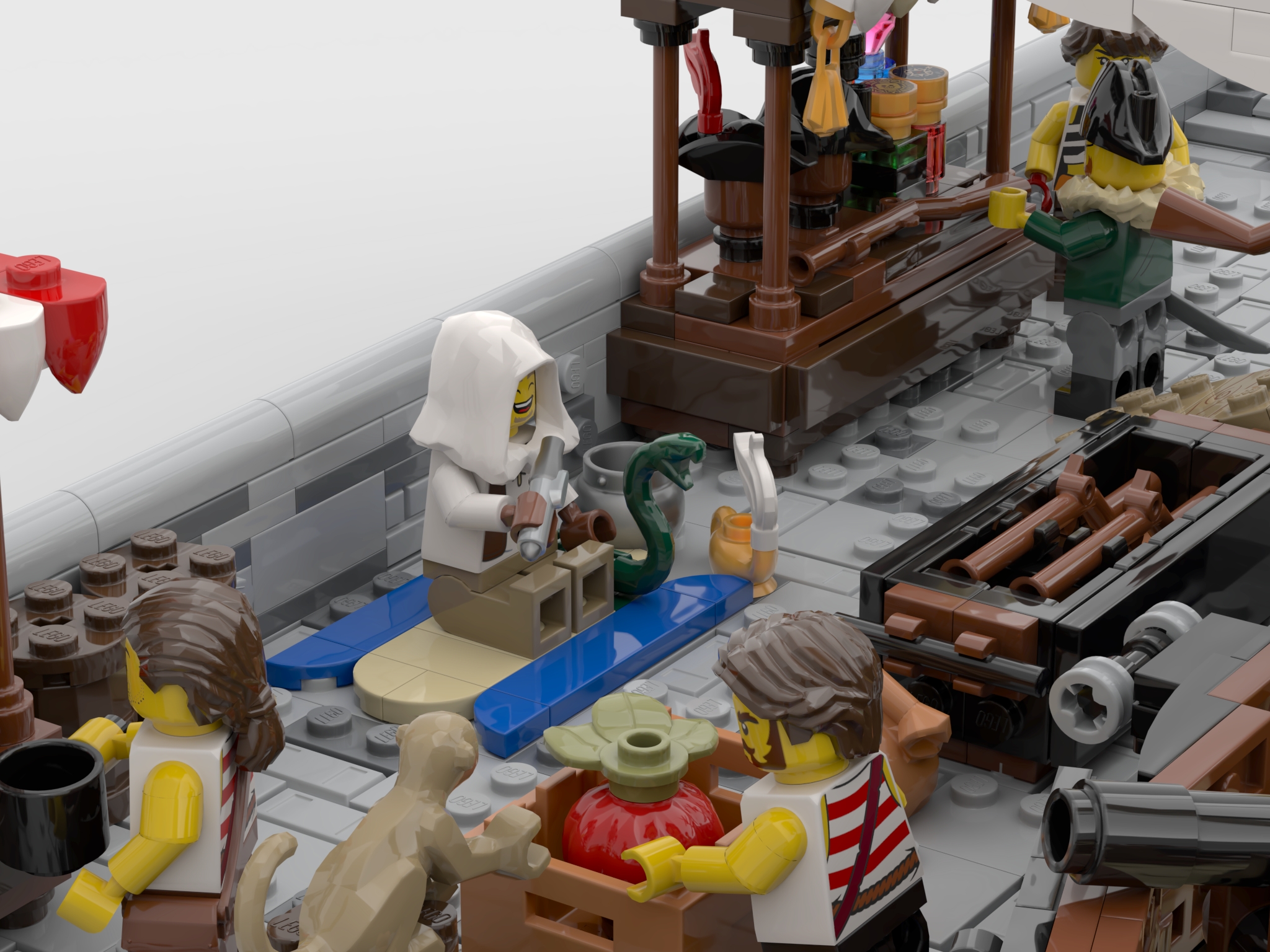 [Ship loading at the port] [BrickLink]