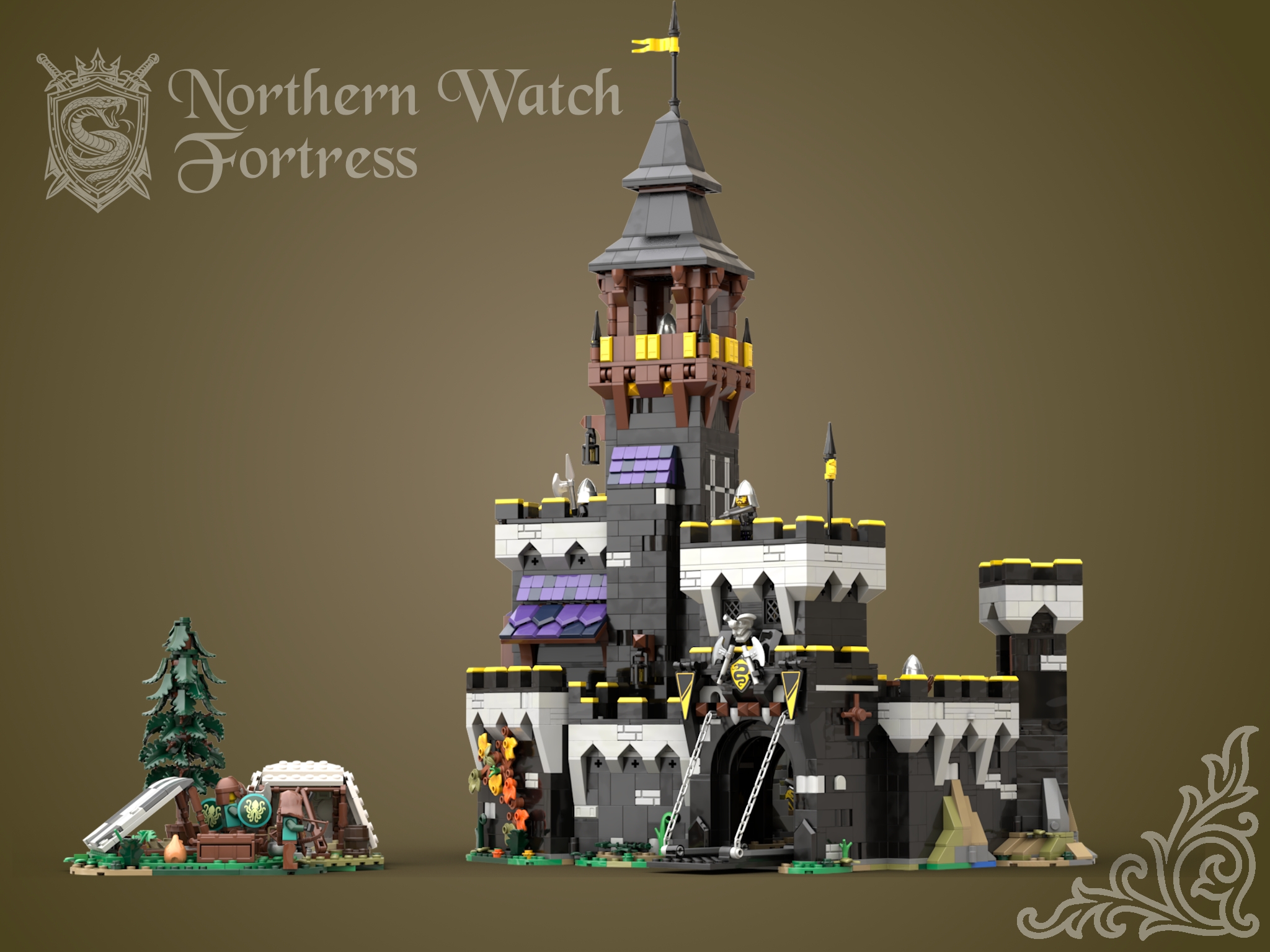 [Northern Watch Fortress] [BrickLink]