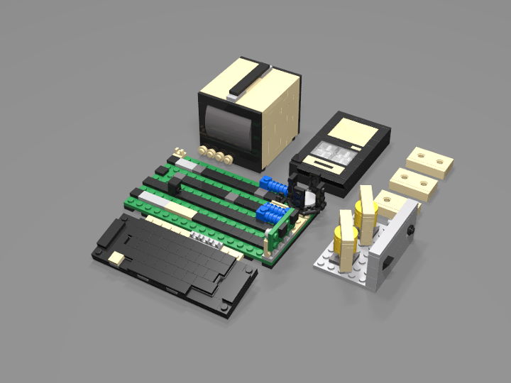 Apple I(1976) from BrickLink Studio [BrickLink]