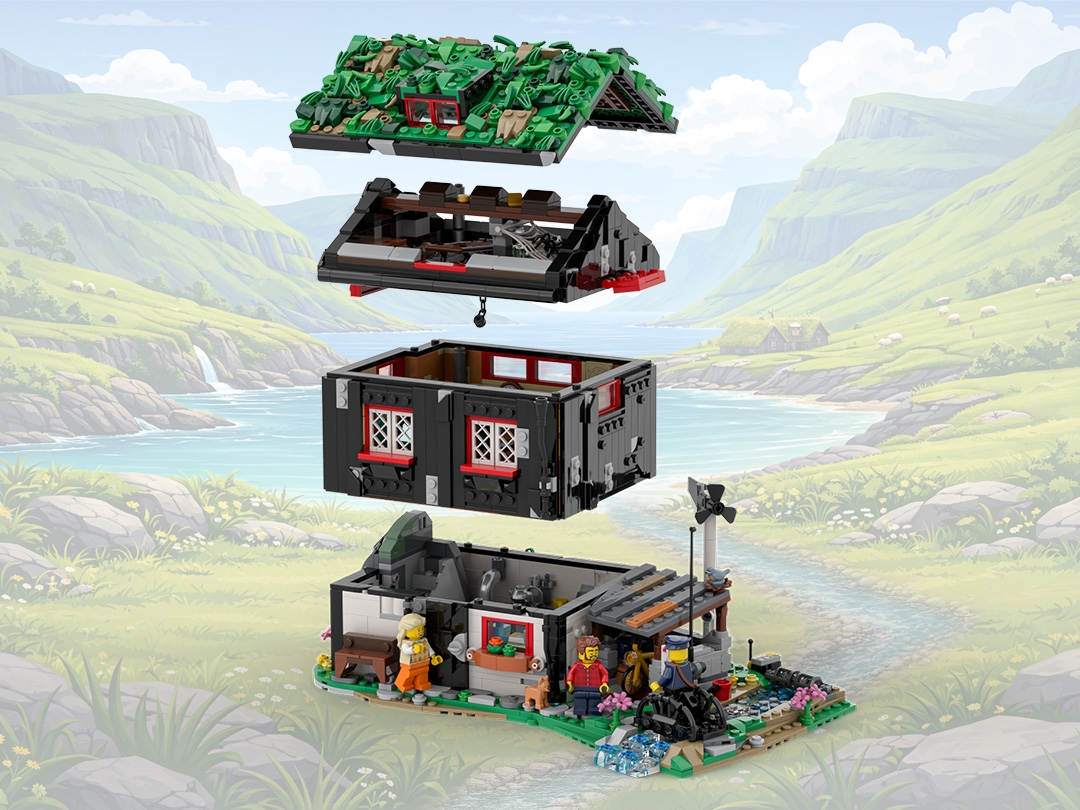 [Cozy Northern House] [BrickLink]