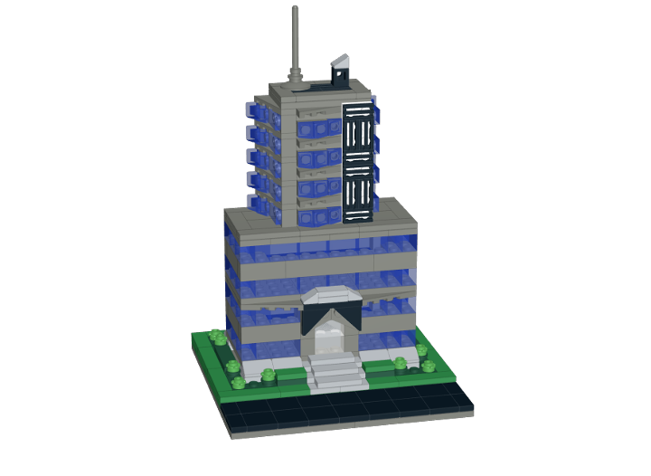 16x16 building 1 from BrickLink Studio [BrickLink]