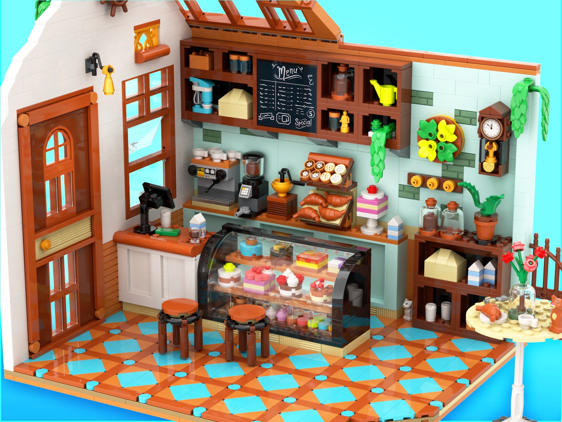 [Cafe Diorama] [BrickLink]