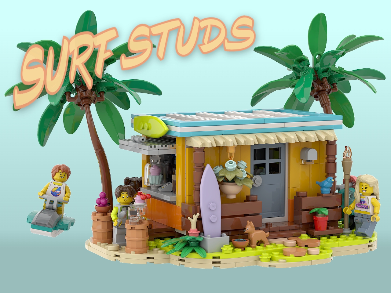[Surf Studs] [BrickLink]