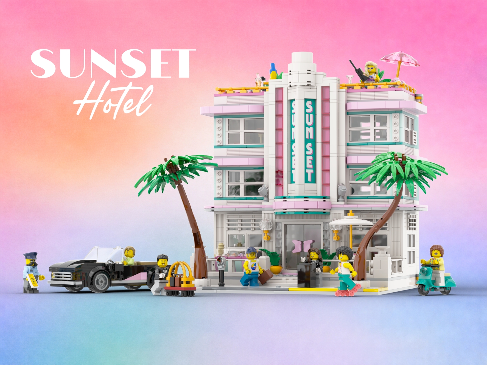 [Sunset Hotel] [BrickLink]