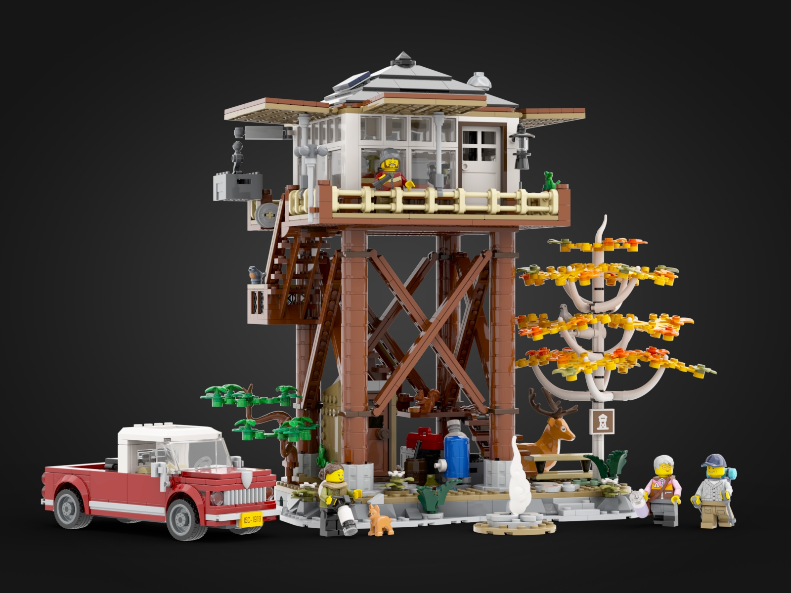 [Fire Lookout Tower] [BrickLink]