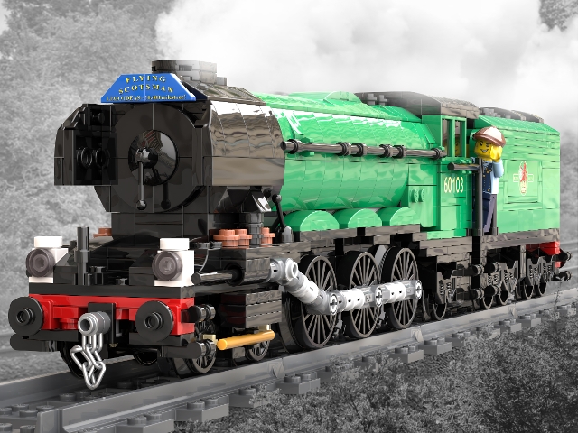 [Flying Scotsman: Class A3 Steam Engine (British Railways livery ...