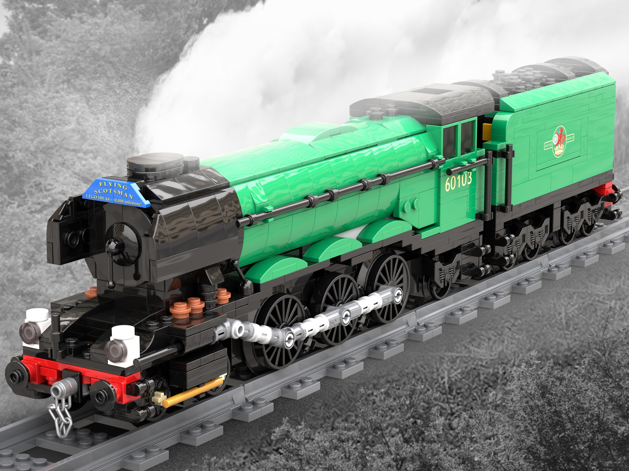 [Flying Scotsman: Class A3 Steam Engine (British Railways livery ...