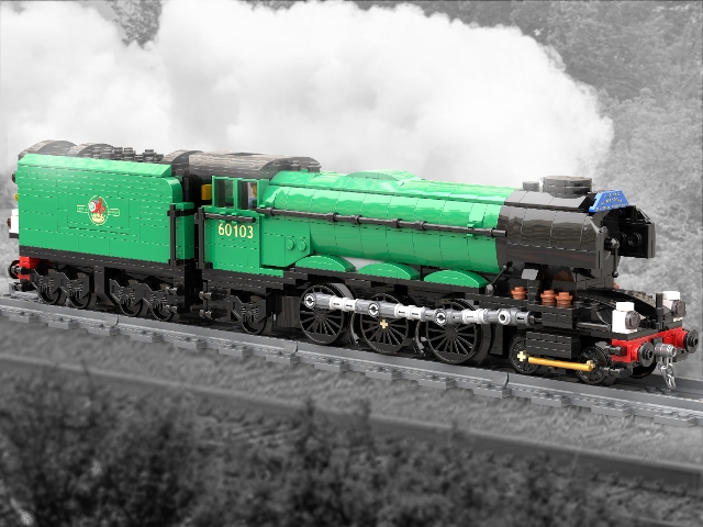 [Flying Scotsman: Class A3 Steam Engine (British Railways livery ...