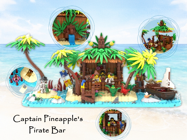 [Captain Pineapple's Pirate Bar] [BrickLink]