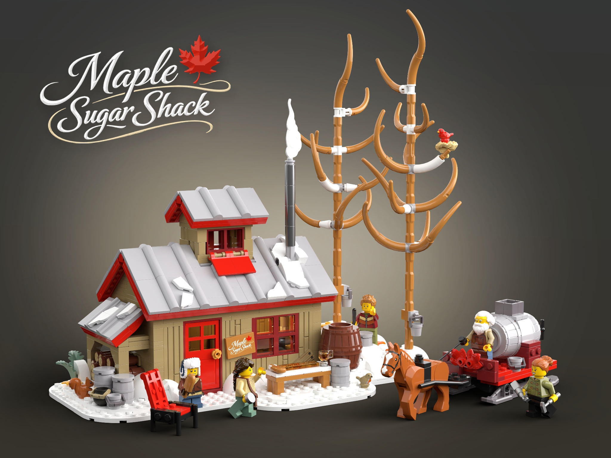 [Maple Sugar Shack] [BrickLink]