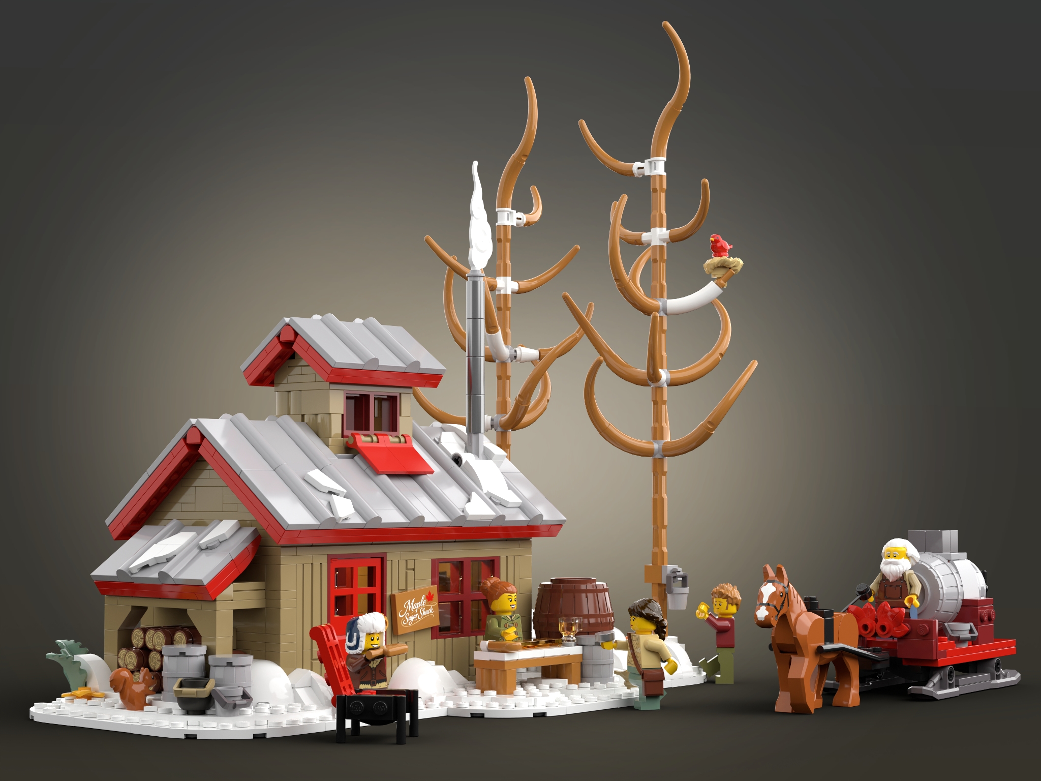 [Maple Sugar Shack] [BrickLink]