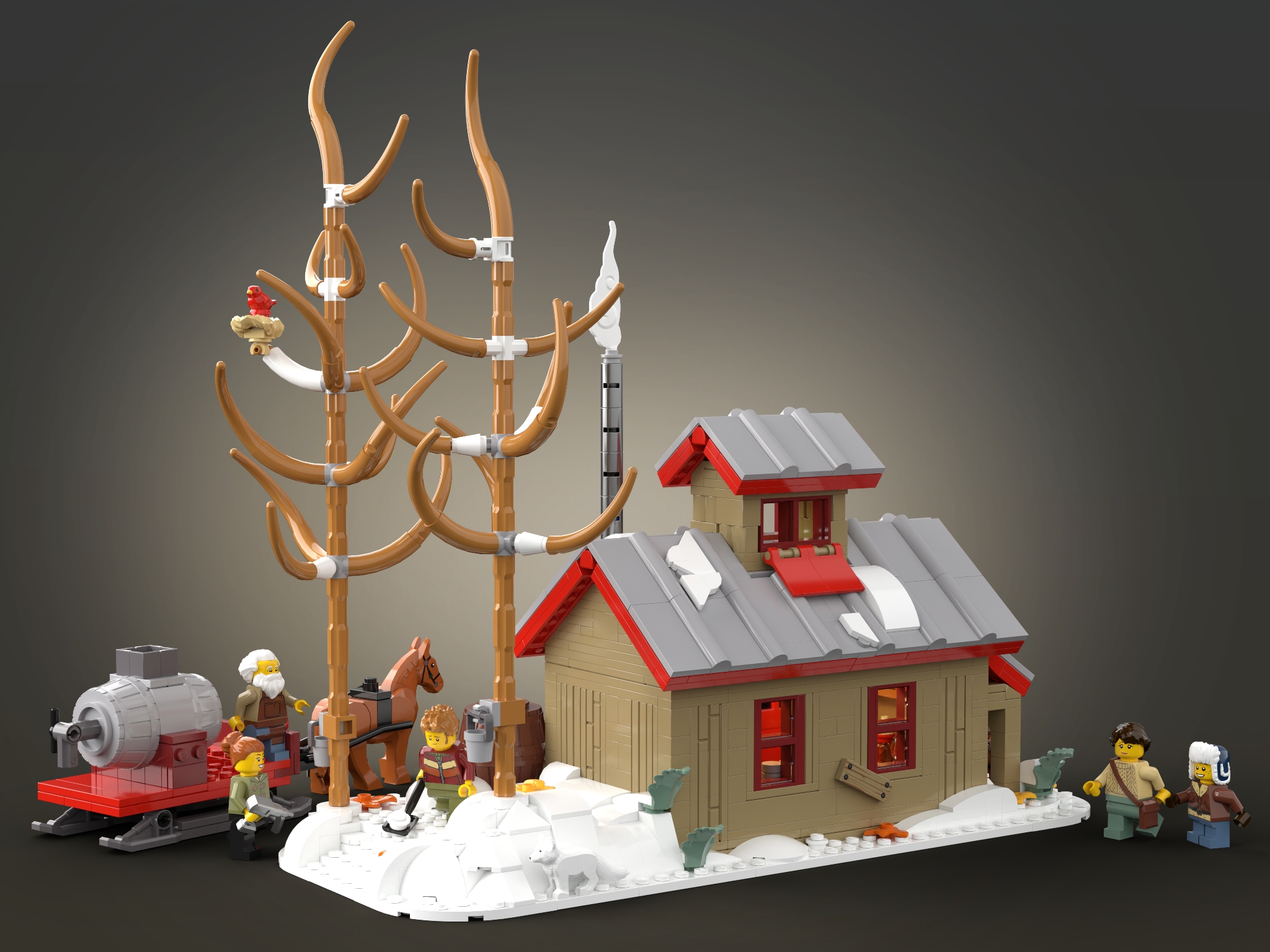 [Maple Sugar Shack] [BrickLink]