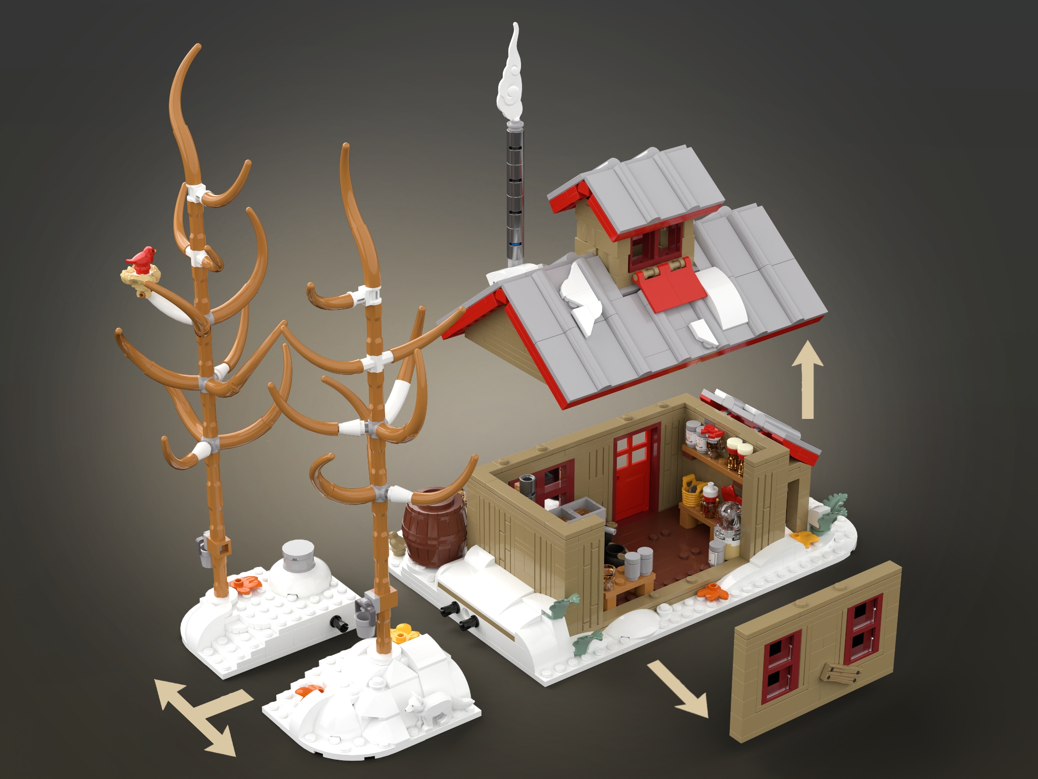 [Maple Sugar Shack] [BrickLink]