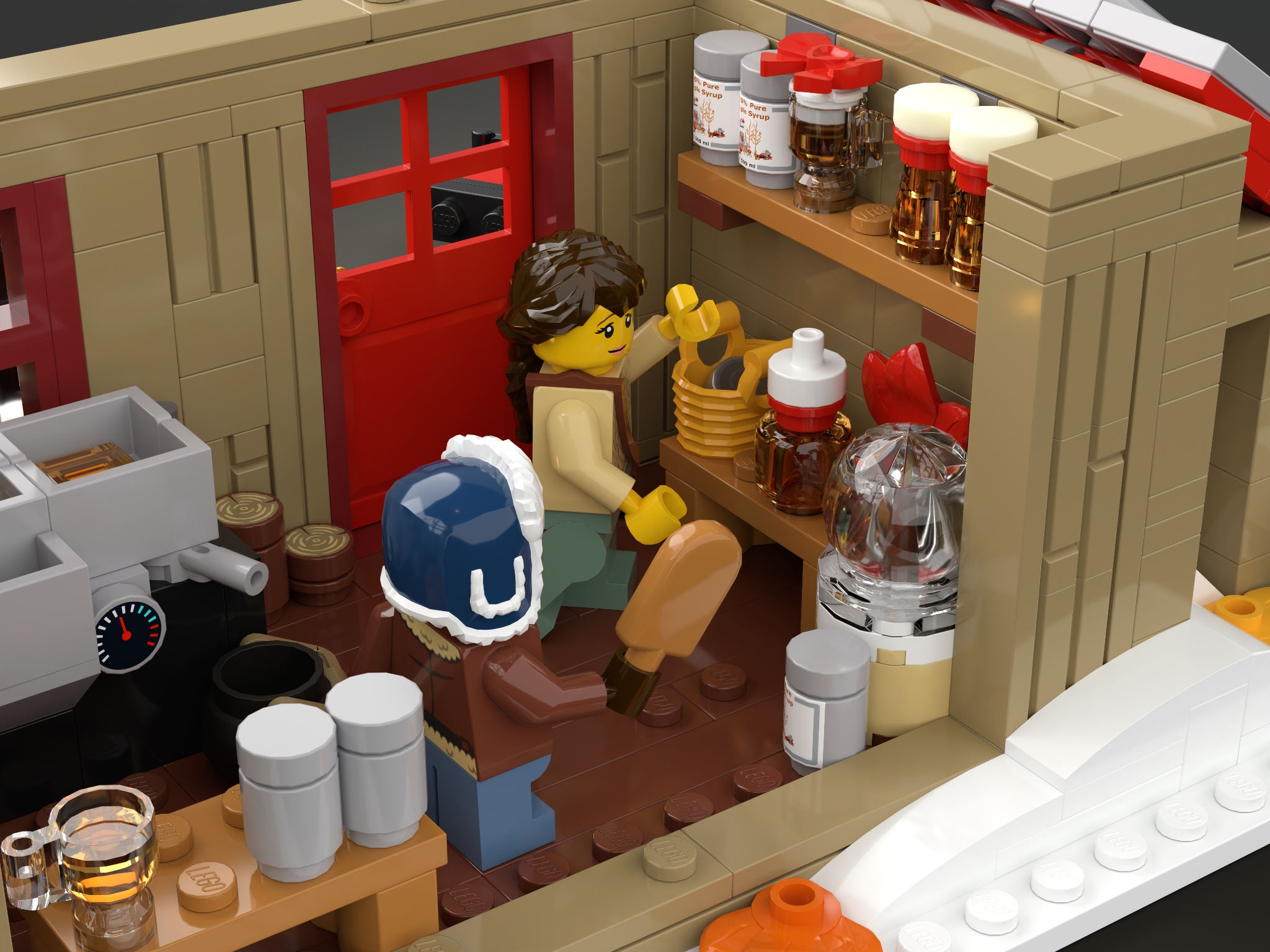 [Maple Sugar Shack] [BrickLink]
