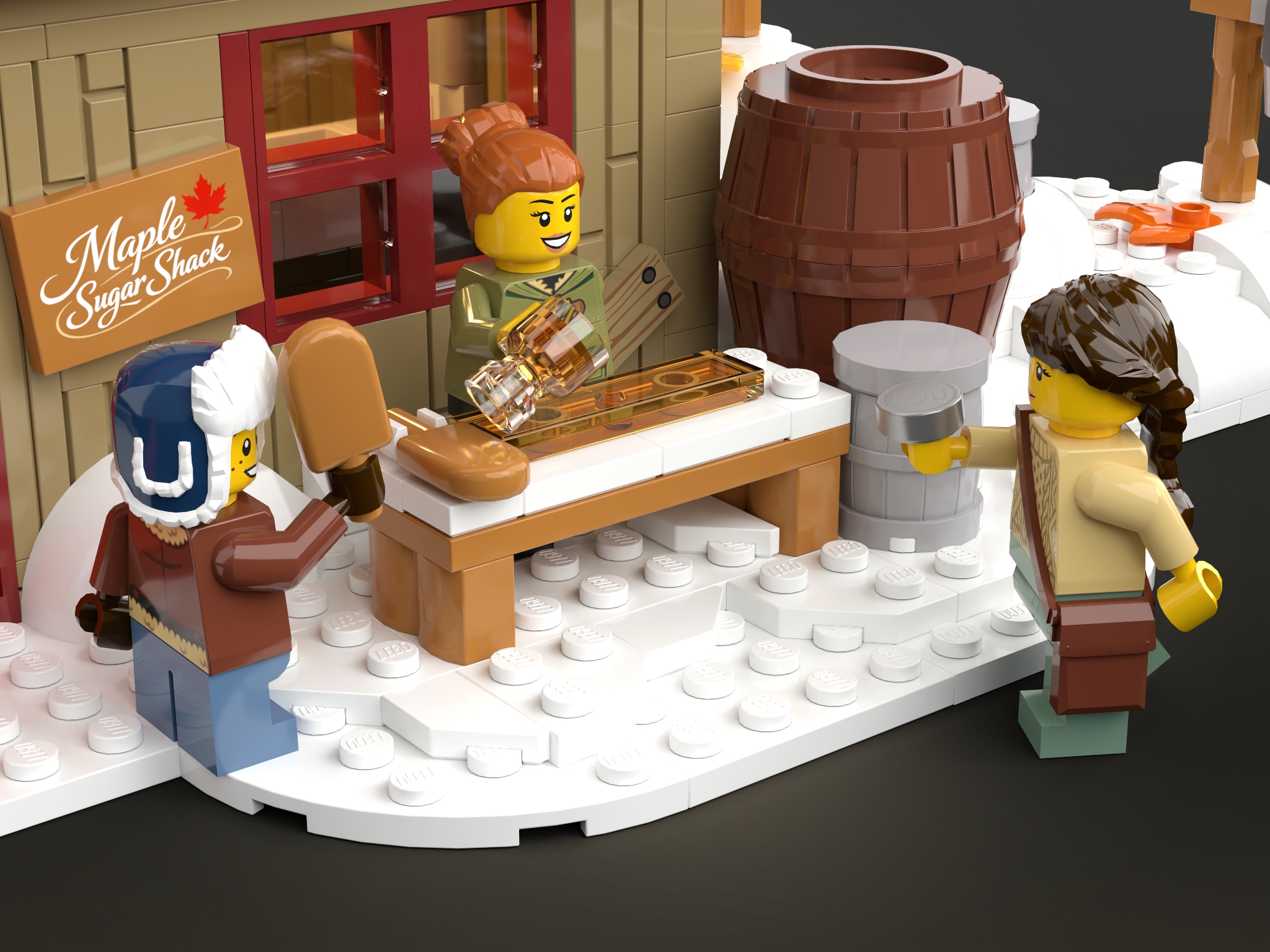 [Maple Sugar Shack] [BrickLink]