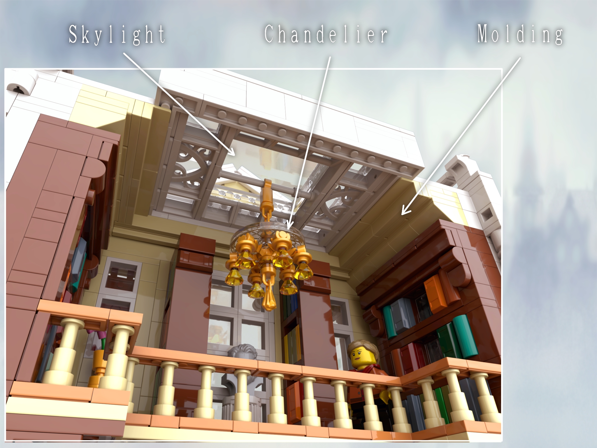 [Neo Classical Library] [BrickLink]