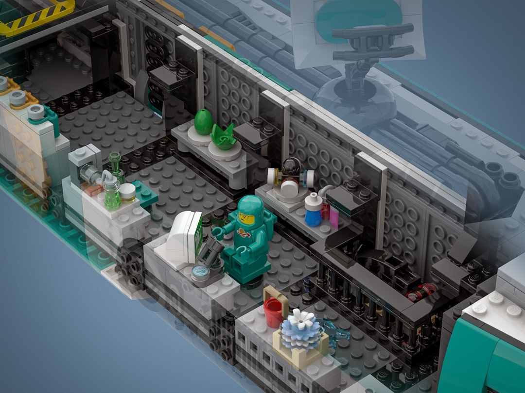 [Deep Space Research Cruiser] [BrickLink]