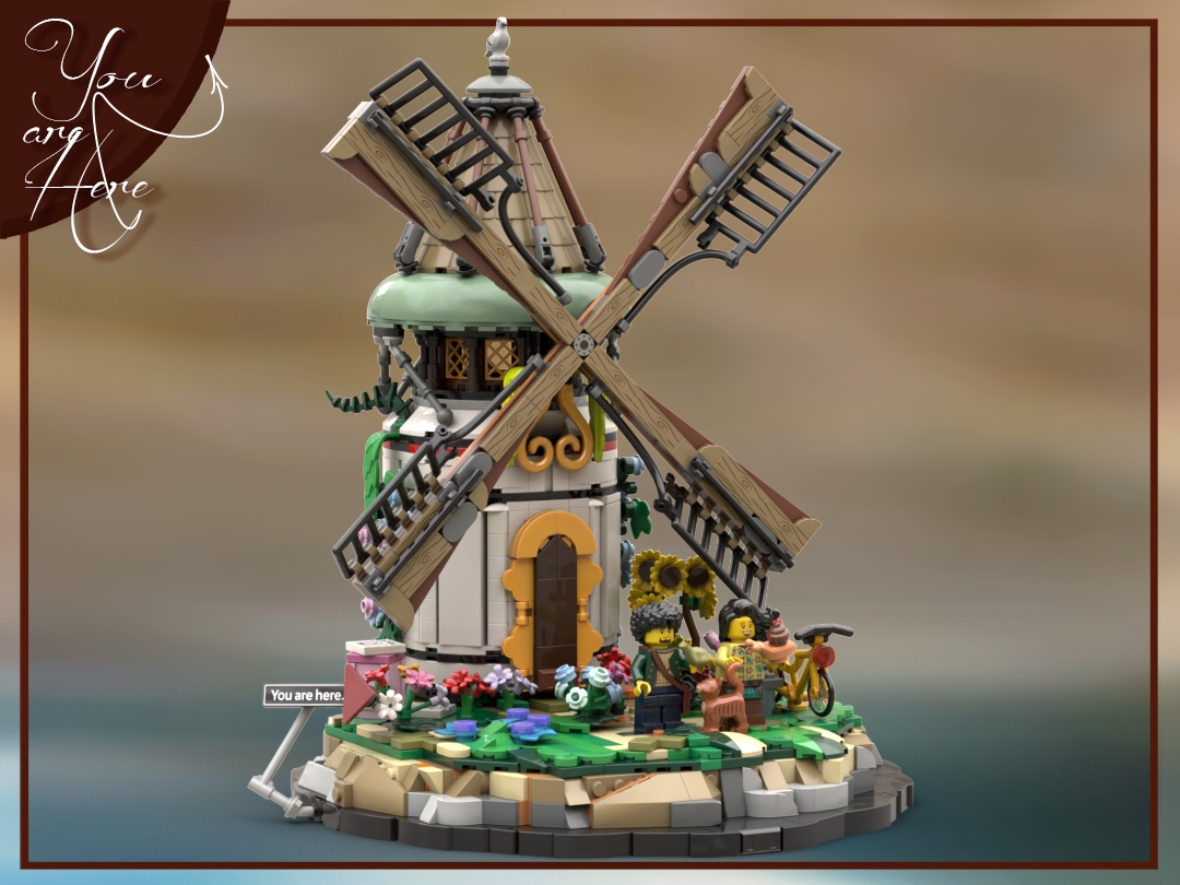 ["You Are Here" Windmill] [BrickLink]