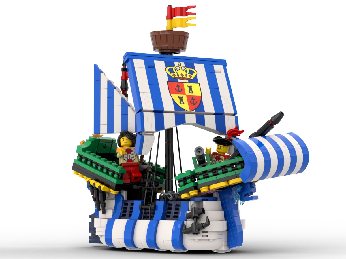 [Cannonball Carrack] [BrickLink]