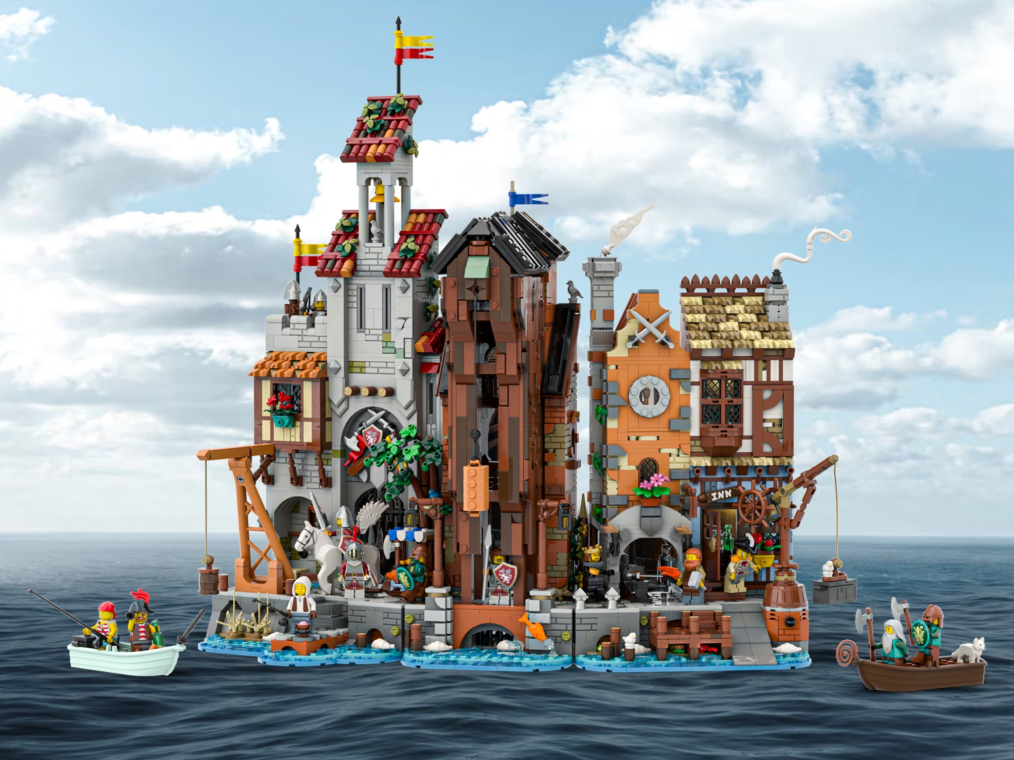 [Medieval City Port] [BrickLink]