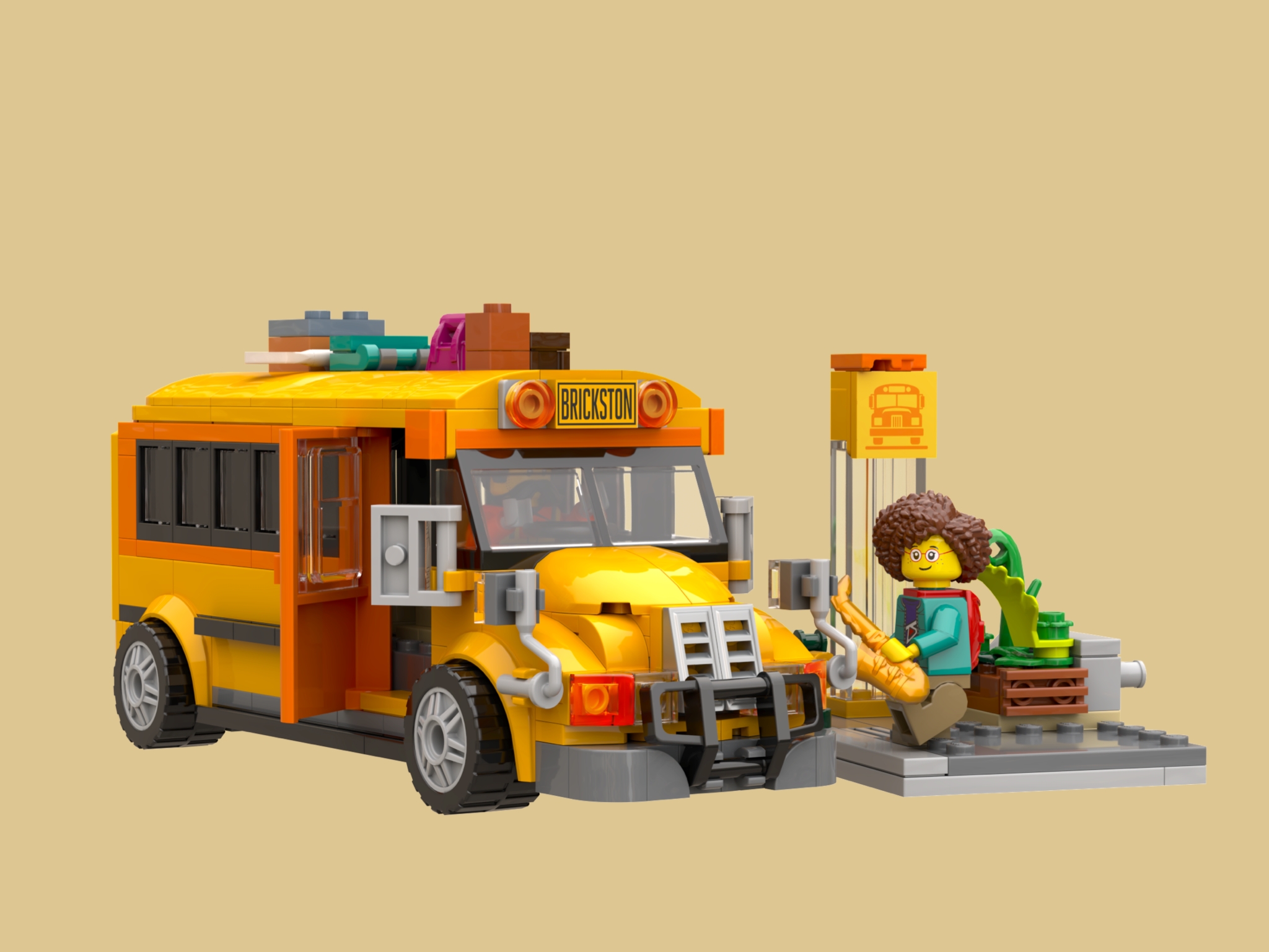 [Brickston High – build your future! Foldable School of Dreams] [BrickLink]