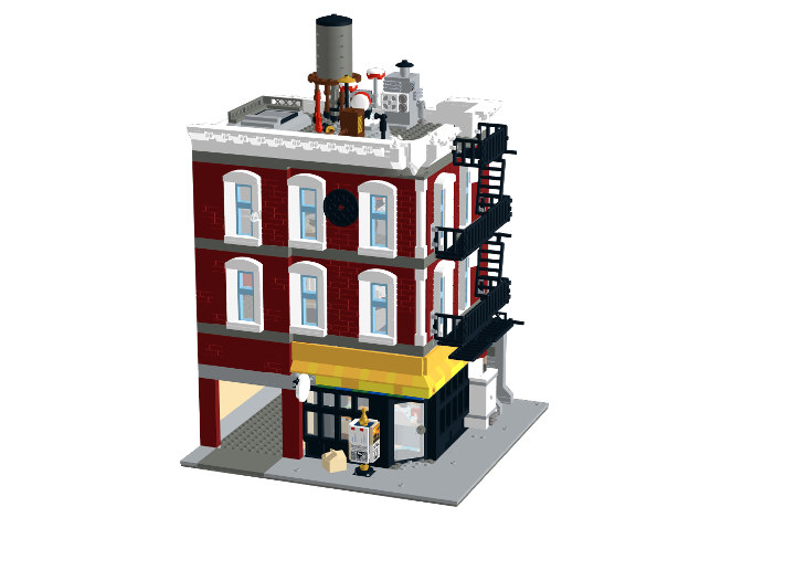 Bodega Apartment from BrickLink Studio [BrickLink]