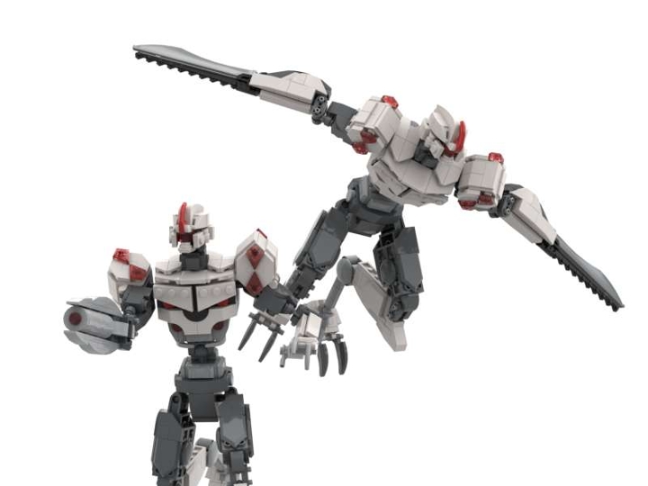 Mechanoids -Type: Blank- from BrickLink Studio [BrickLink]