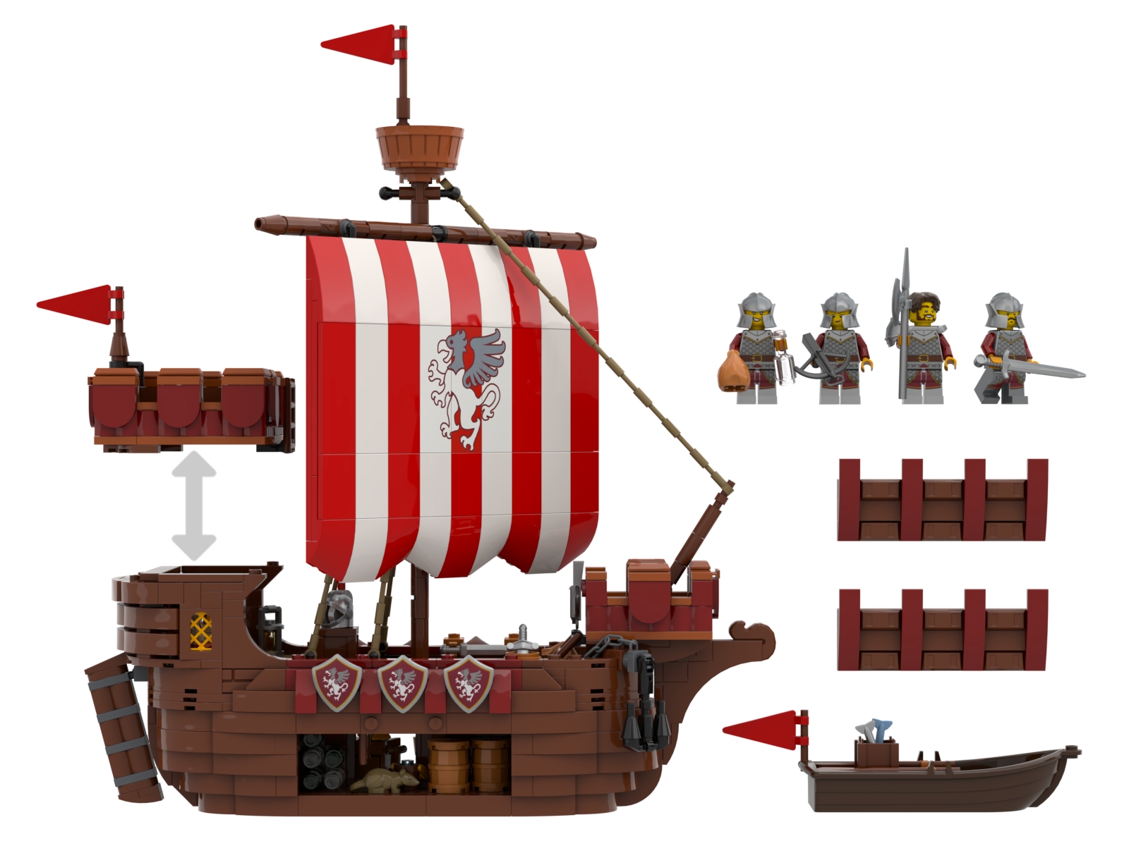 [Medieval Cog] [BrickLink]