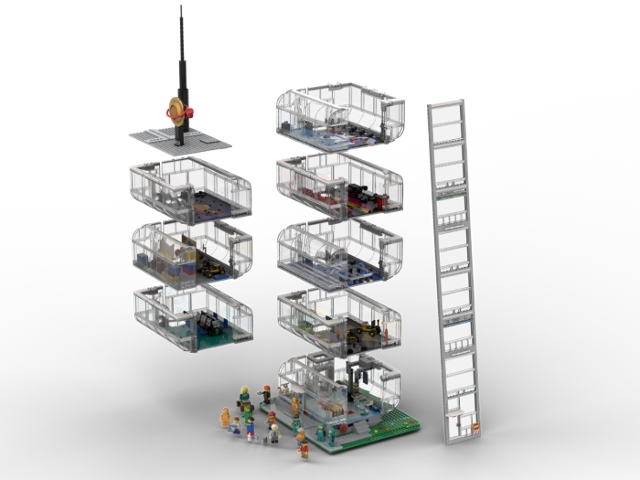 [Awesome Space Tower] [BrickLink]
