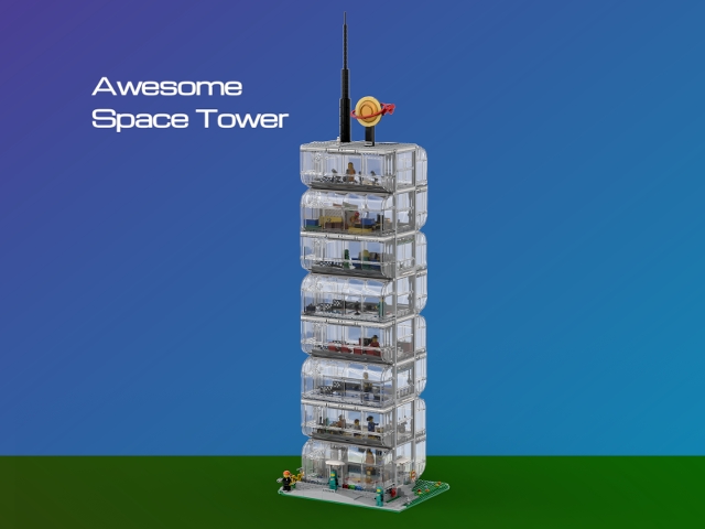 [Awesome Space Tower] [BrickLink]