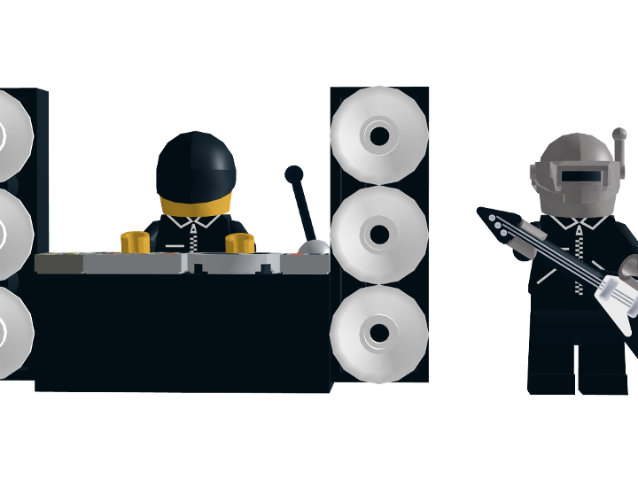 Daft Punk Mini DJ Set from BrickLink Studio [BrickLink]