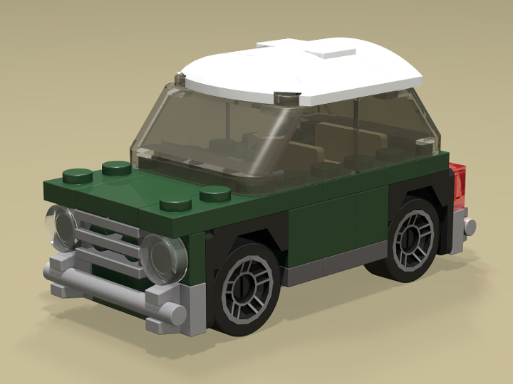 40109-1_MINI Cooper Mini Model from BrickLink Studio [BrickLink]