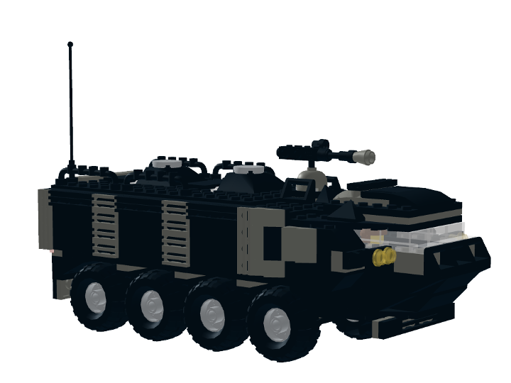 Police APC from BrickLink Studio [BrickLink]