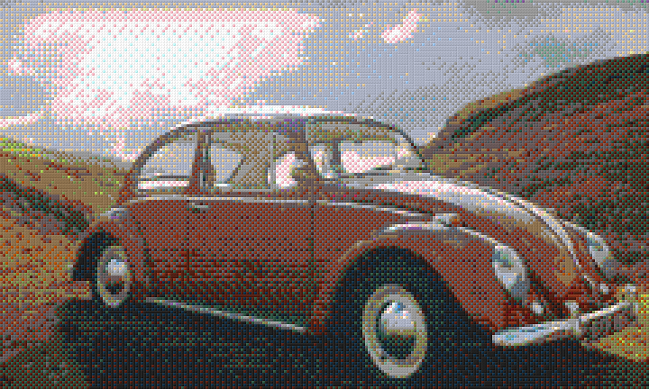 vw beetle from BrickLink Studio [BrickLink]