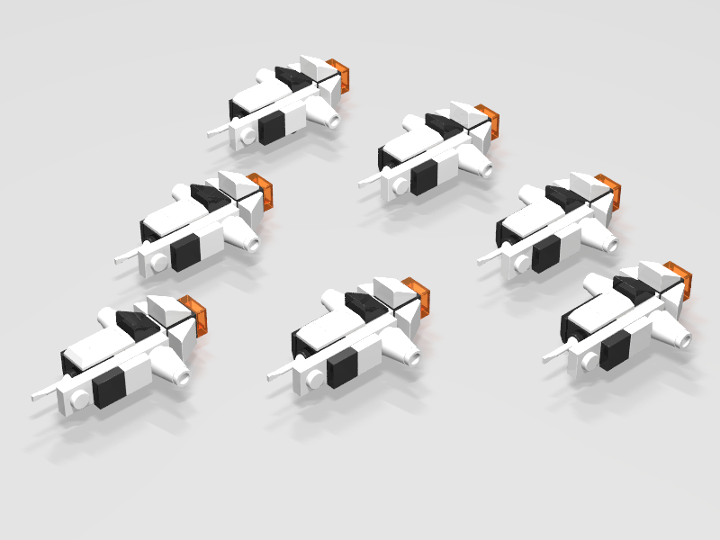 Vaygr Assault Craft Wing from BrickLink Studio [BrickLink]