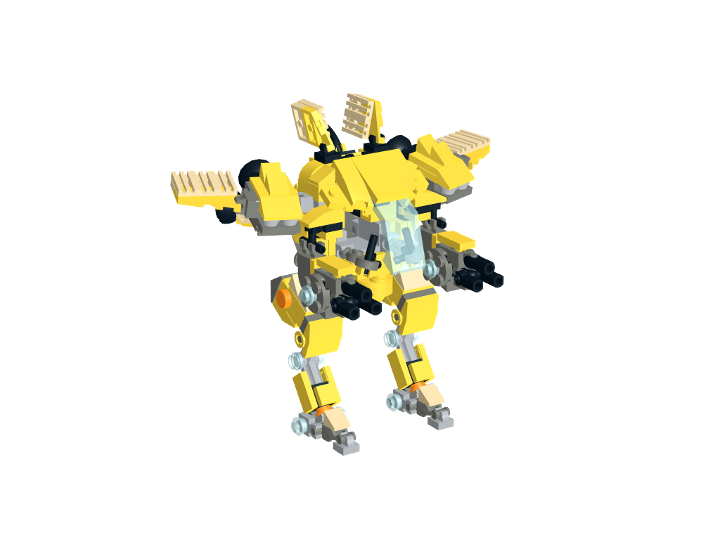Overwatch B.va by NickBrick from BrickLink Studio [BrickLink]