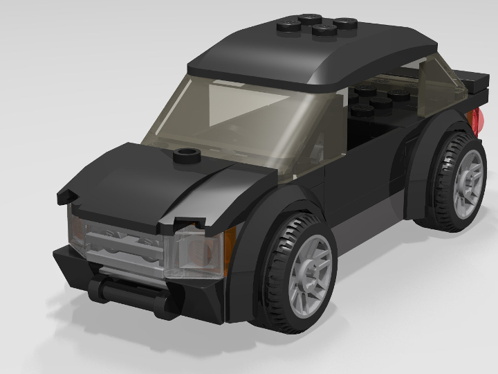 Black_Car from BrickLink Studio [BrickLink]