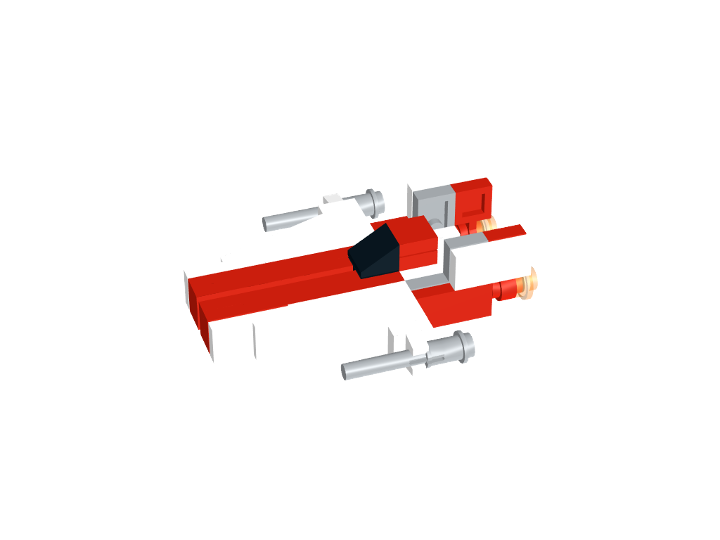 A-wing-(Microfighter) from BrickLink Studio [BrickLink]