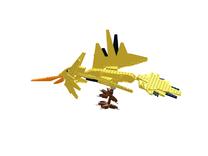 Zapdos from BrickLink Studio [BrickLink]