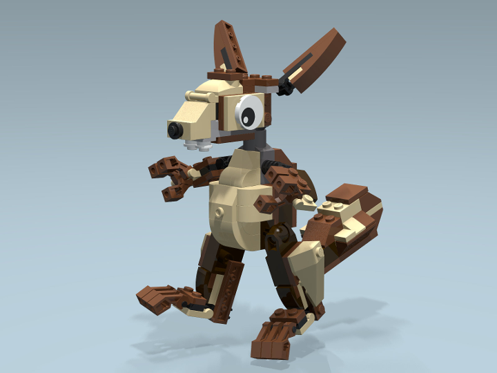 31019-1_Forest Animals_squirrel from BrickLink Studio [BrickLink]