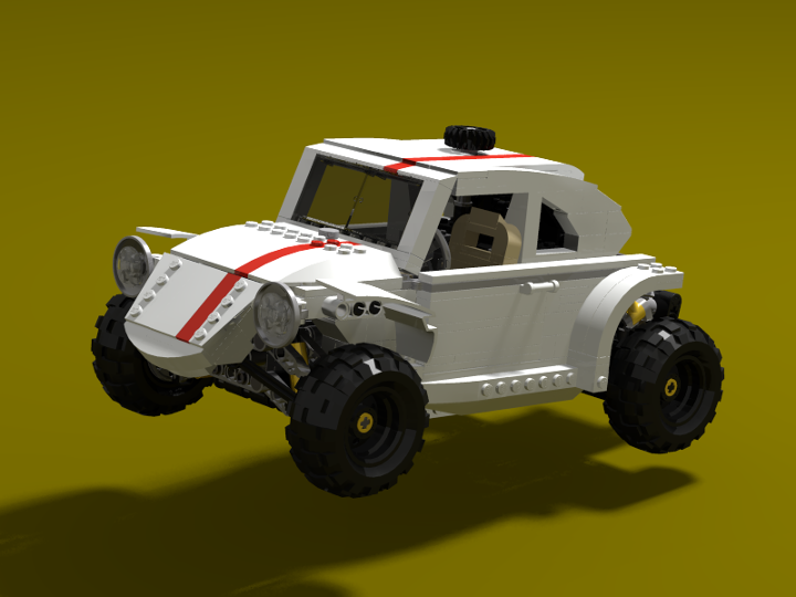 Modified Beetle Beach Buggy from BrickLink Studio [BrickLink]