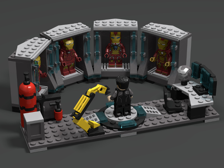 Hall of Armor from BrickLink Studio [BrickLink]